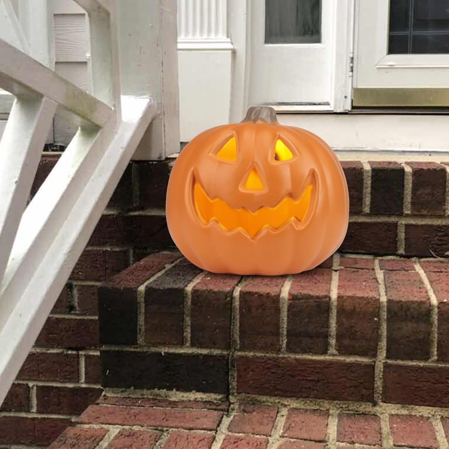 Lighted Pumpkin Lantern Halloween Jack o Lanterns Light Up Pumpkin ...