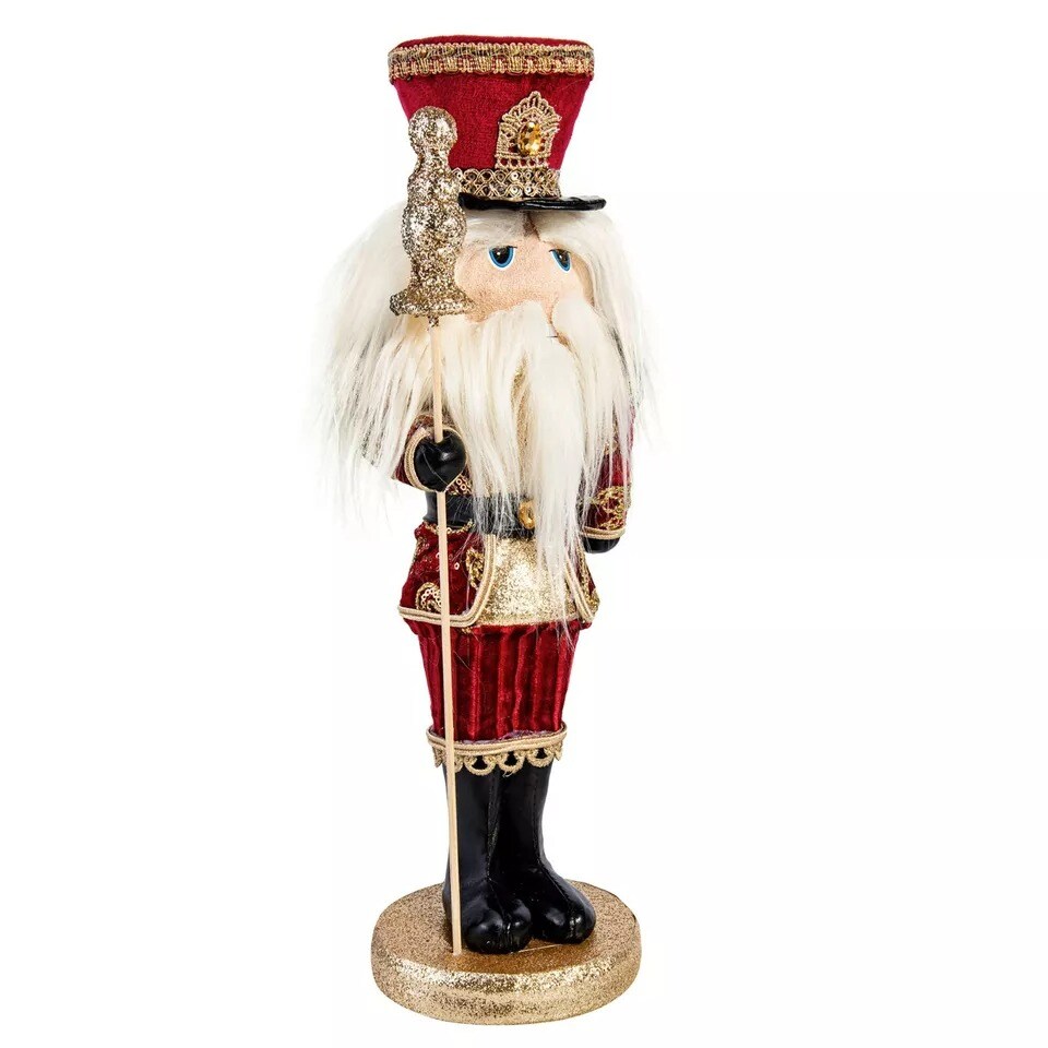 16" Red Nutcracker Doll Christmas Decoration, Christmas Tree Figurine | Michaels