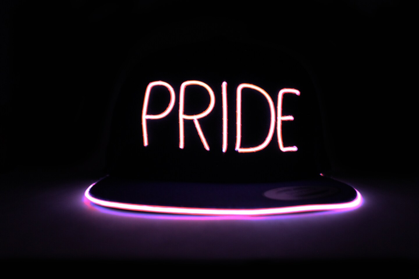 PRIDE Light Up Hat - Customizable - Be Proud Hat | MakerPlace by Michaels