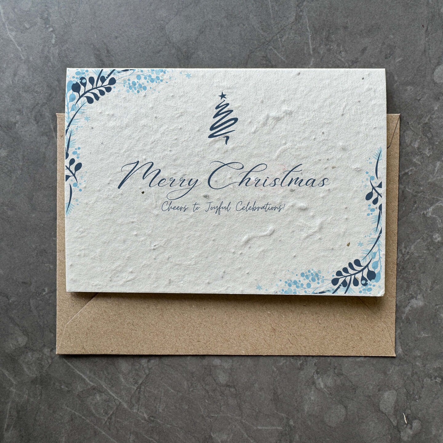 Plantable Seed Paper Christmas Favors. Personalized plantable seed ...