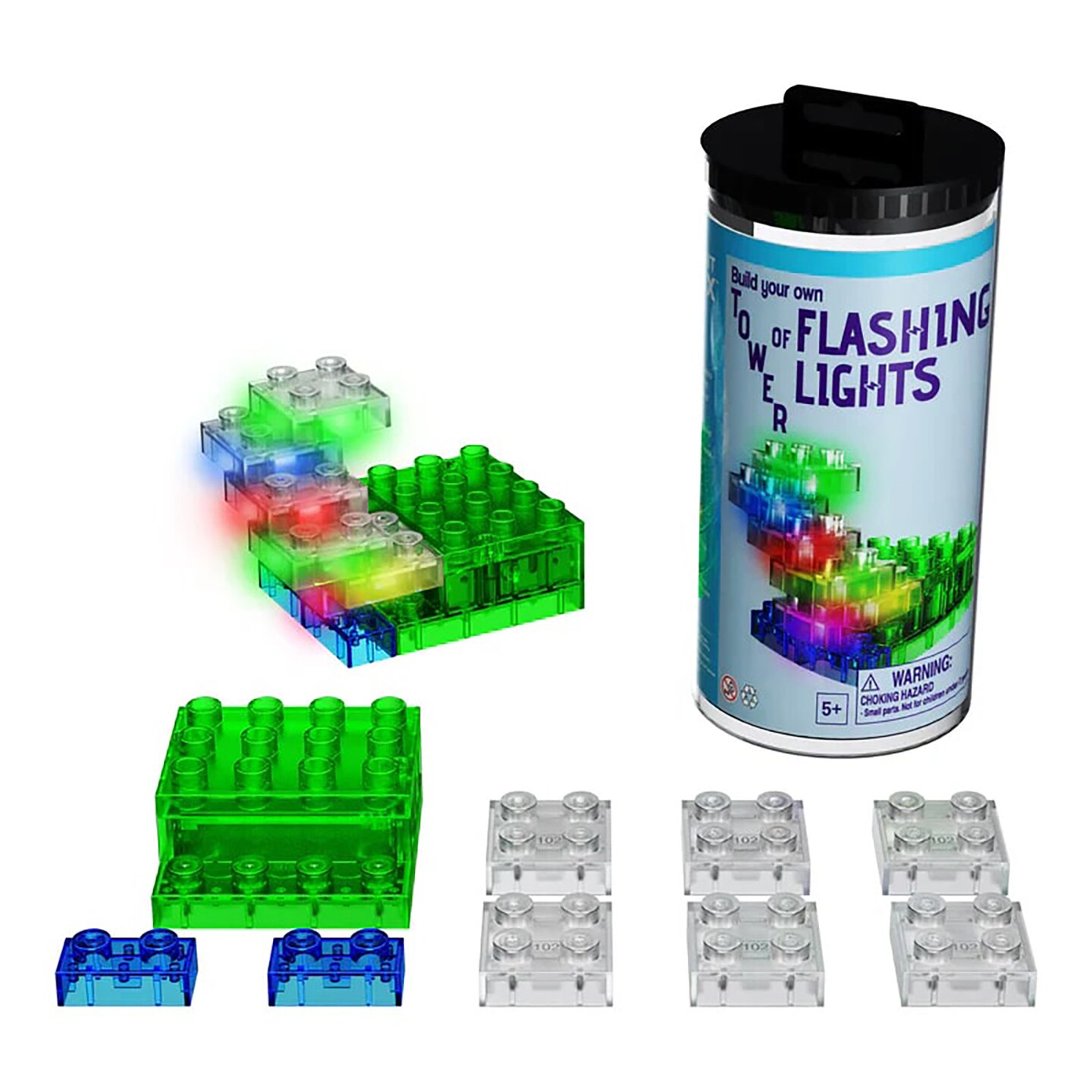 E-Blox: Circuit Blox: BYO Tower of Flashing Lights - Color-Changing LED ...