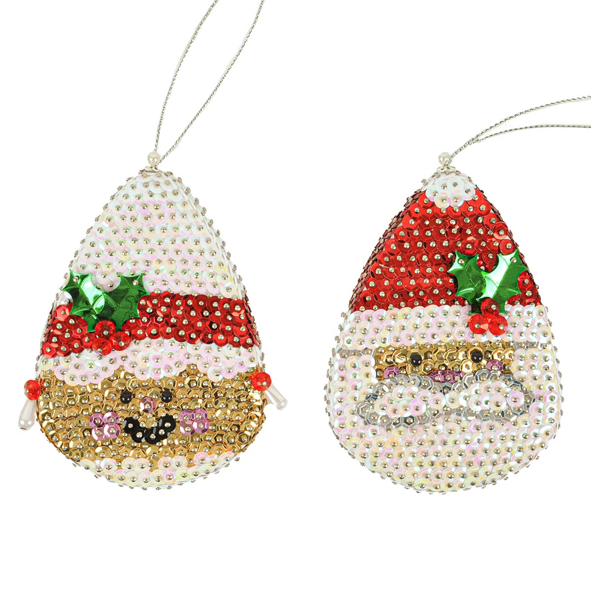 Sunrise Craft & Hobby Santa & Mrs Claus Ornament Kit | Michaels