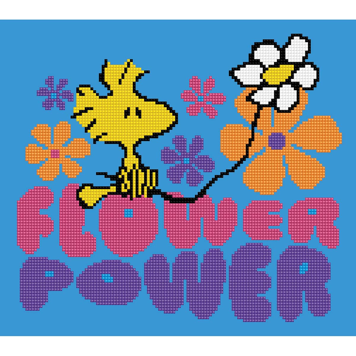 Diamond Dotz Flower Power Peanuts Diamond Painting | Michaels