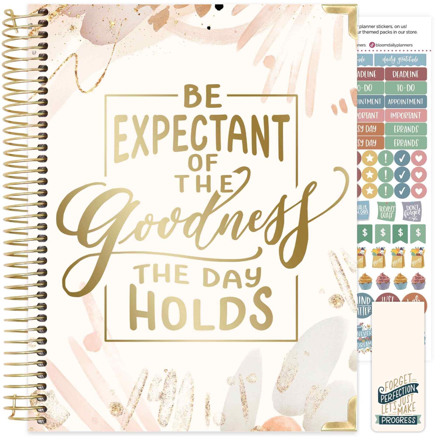bloom daily planners 2025 Hard Cover Planner, 8.5" x 11", Moments of ...