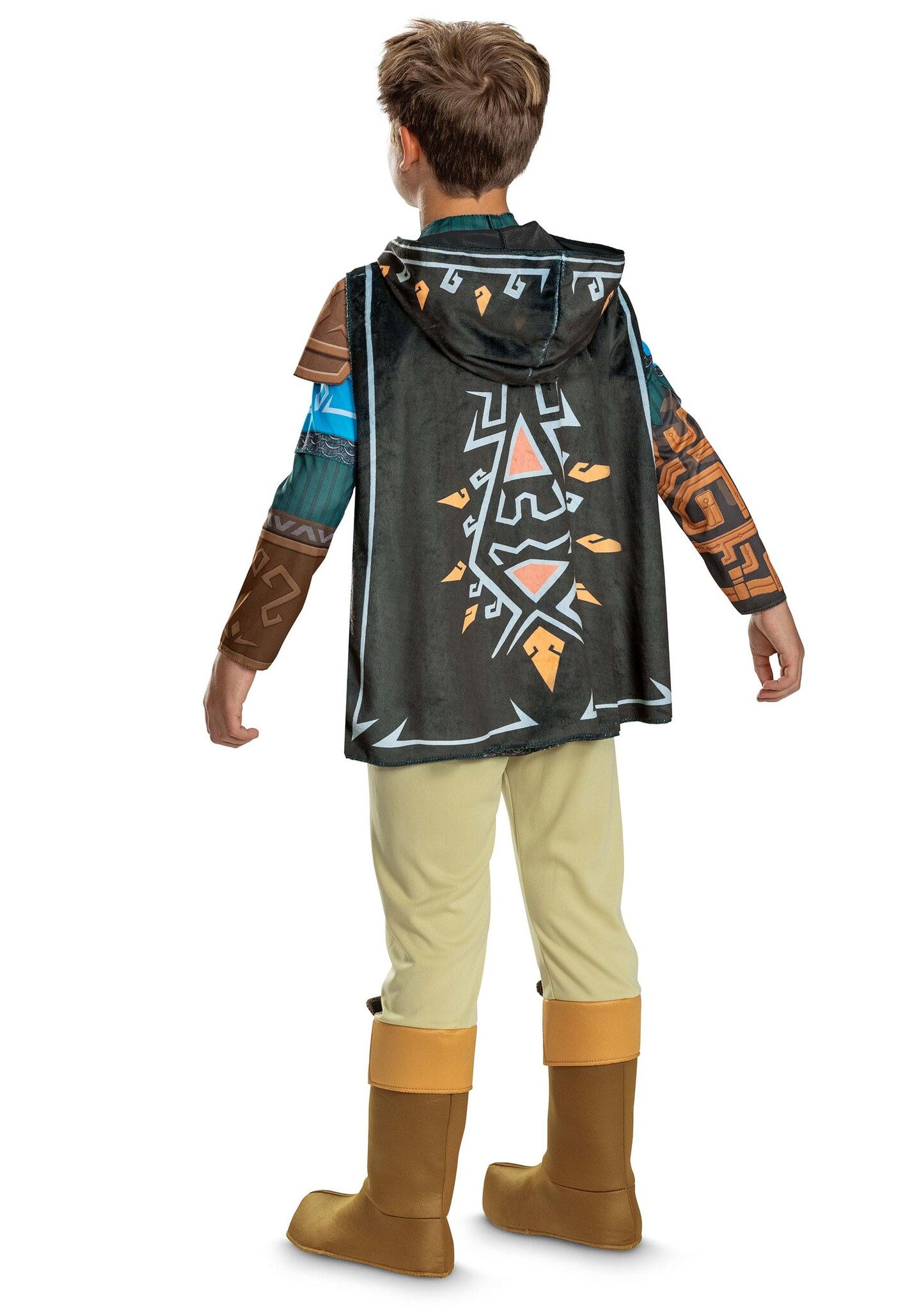 Legend of Zelda Tears of the Kingdom Deluxe Boy's Costume, Size: XL ...