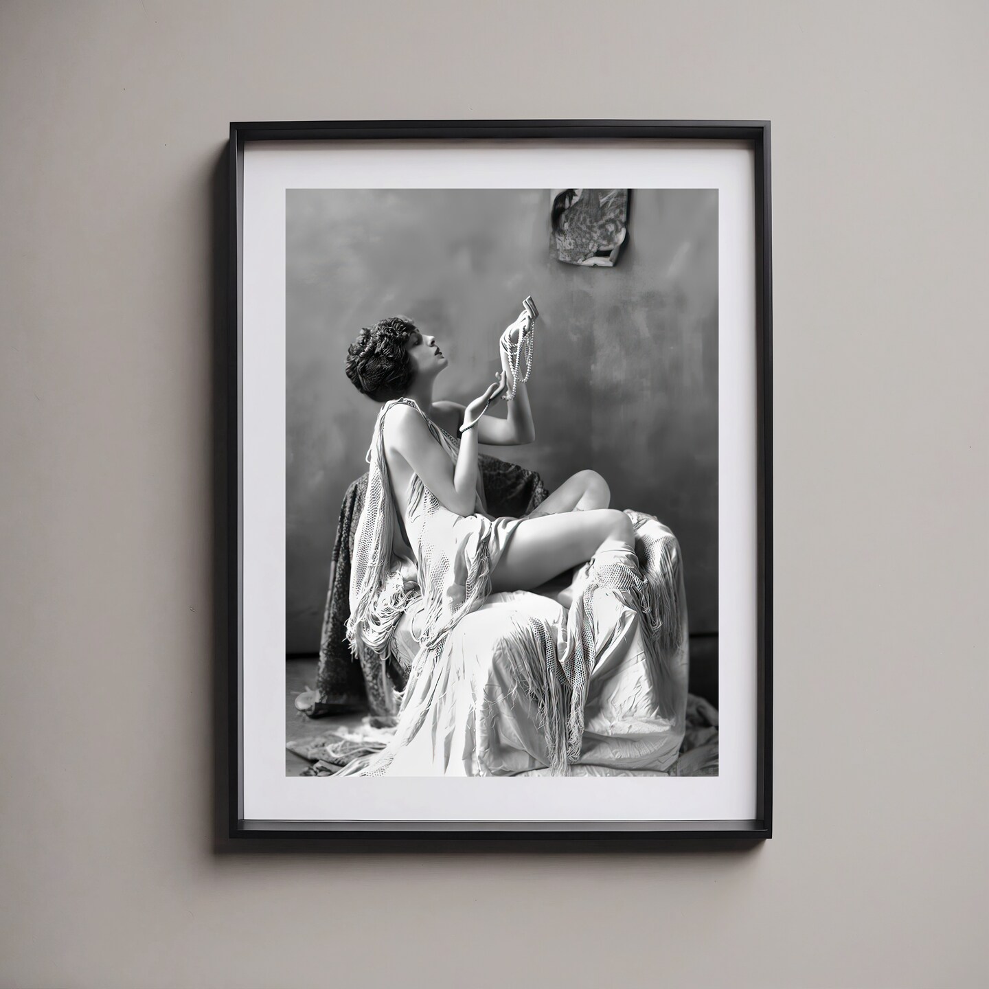 Ziegfeld Follies star Billie Dove c. 1920's, black and white, multiple ...