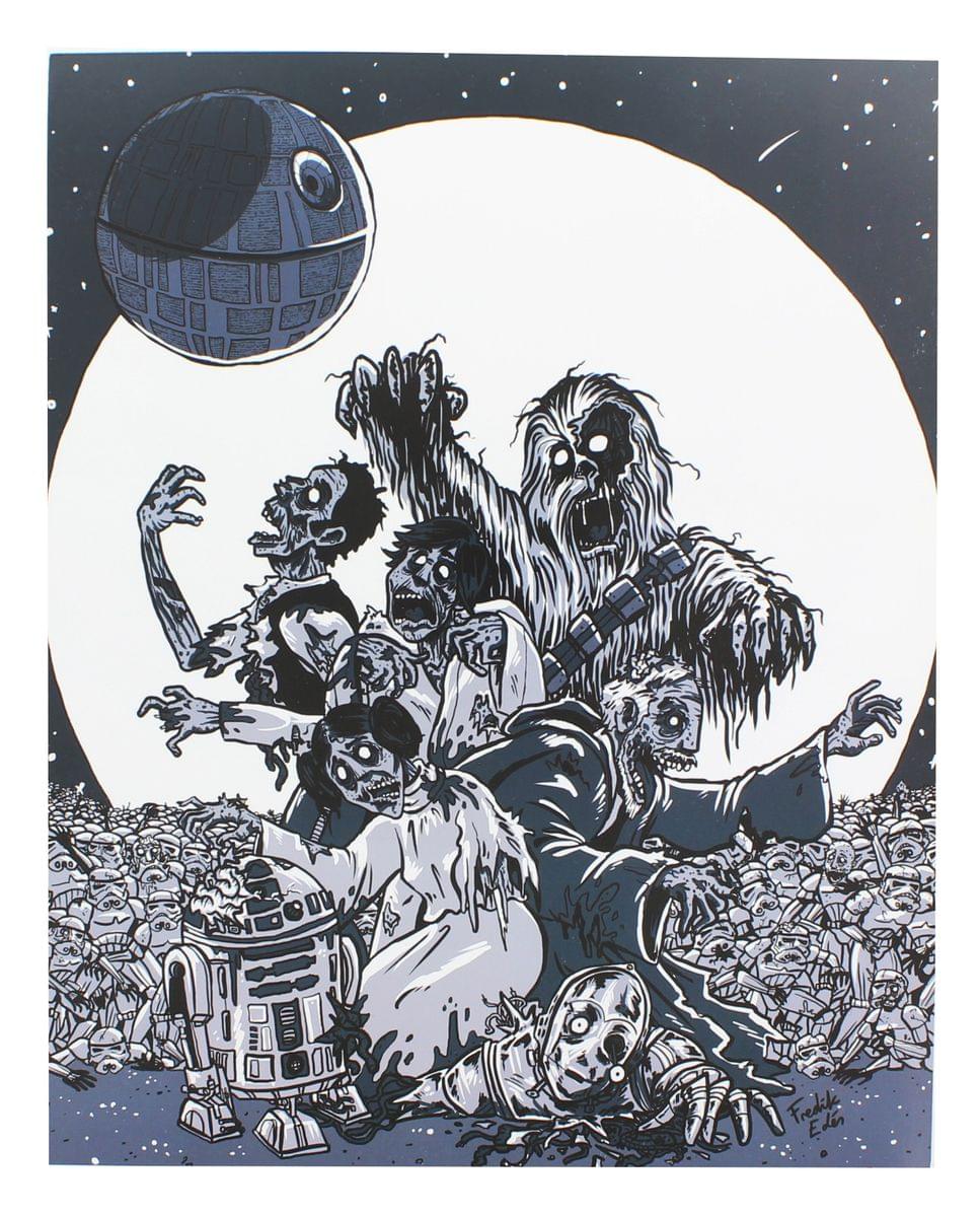 Star Wars Zombies 8x10 Art Print by Fredrik Eden (Nerd Block Exclusive ...