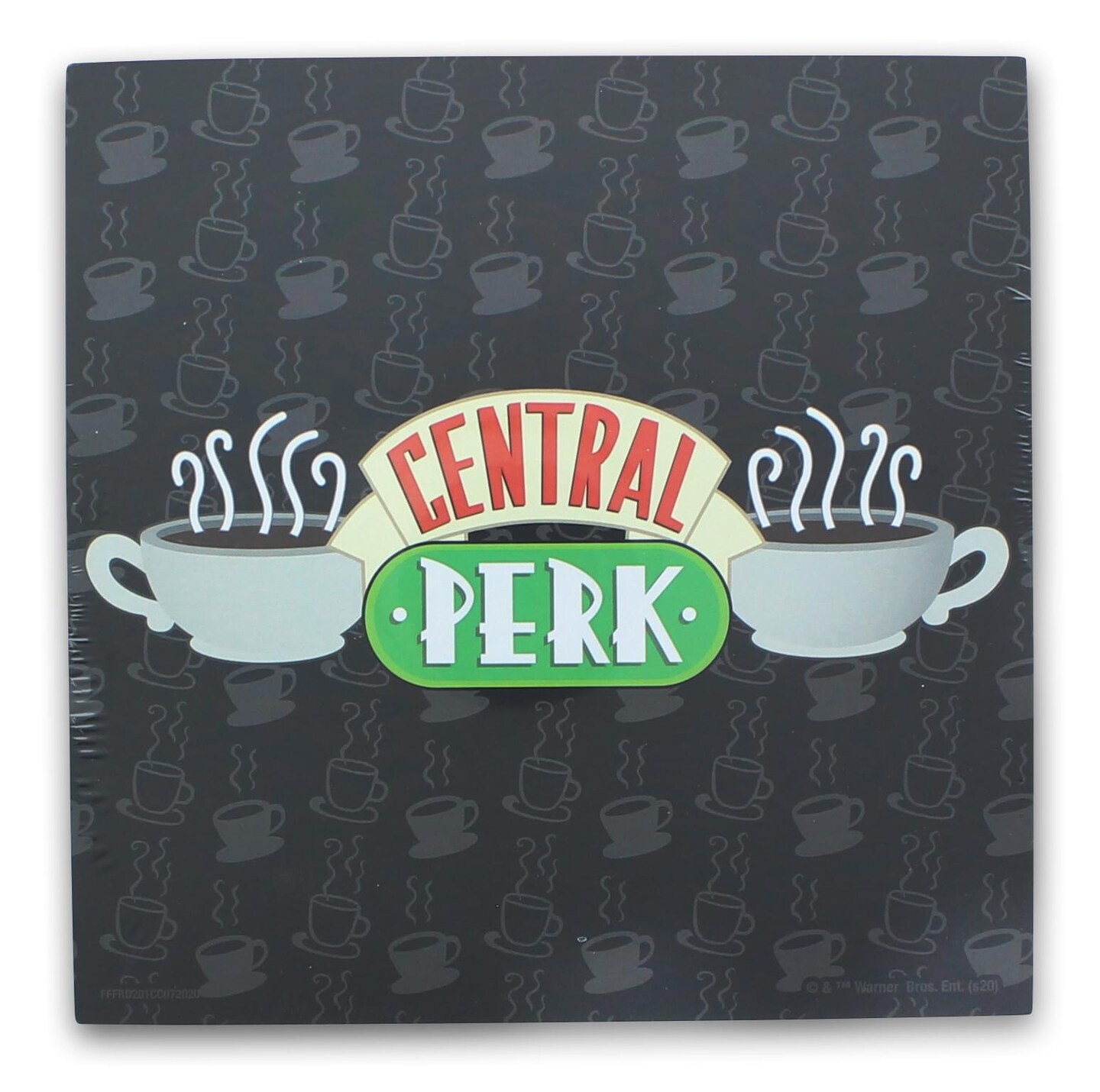 Friends Central Perk Logo 6 x 6 Inch Wood Box Wall Sign, Color ...
