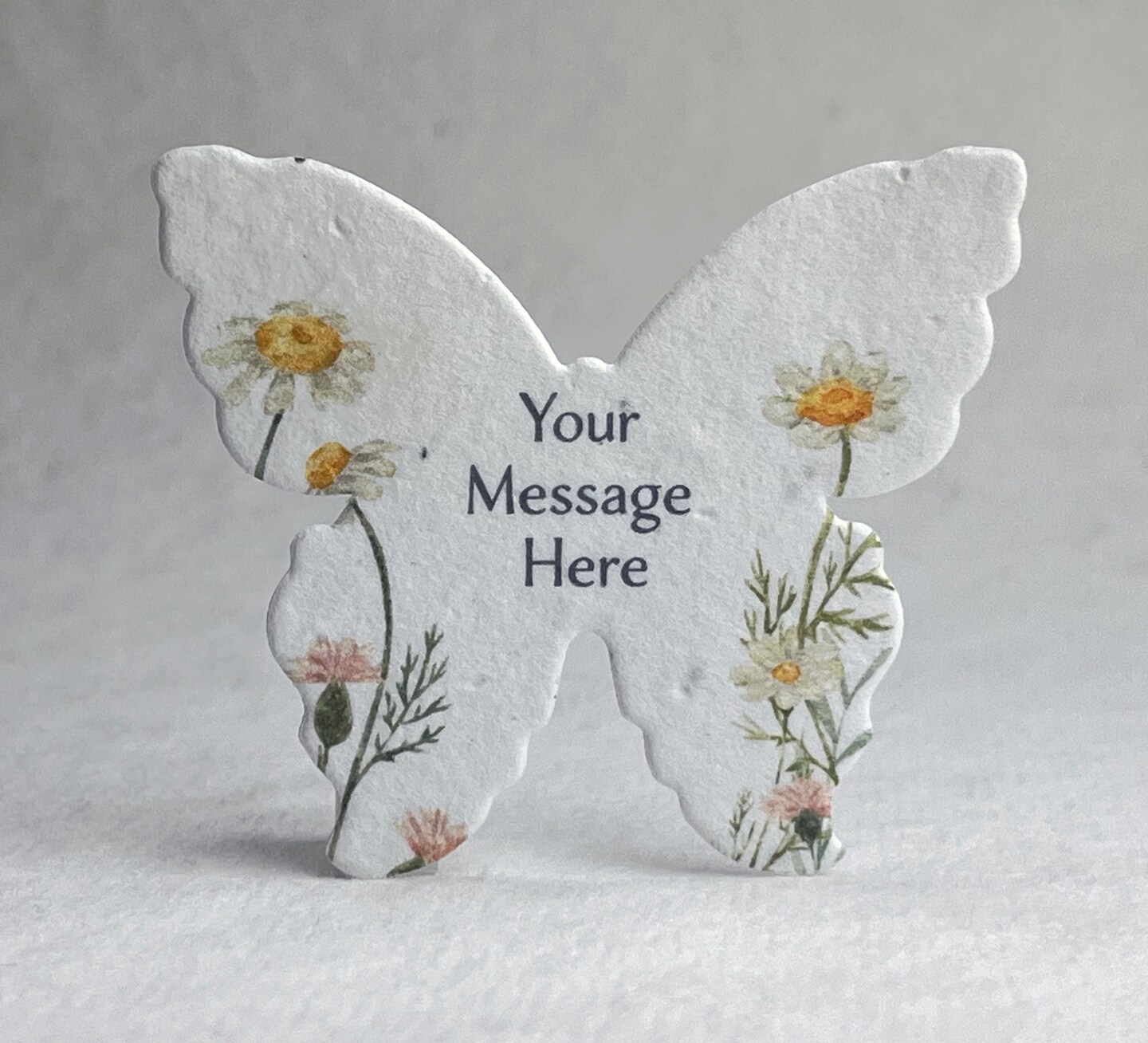 Custom Wildflower Seed Paper Large Butterflies - Spring Designs - 3" x ...