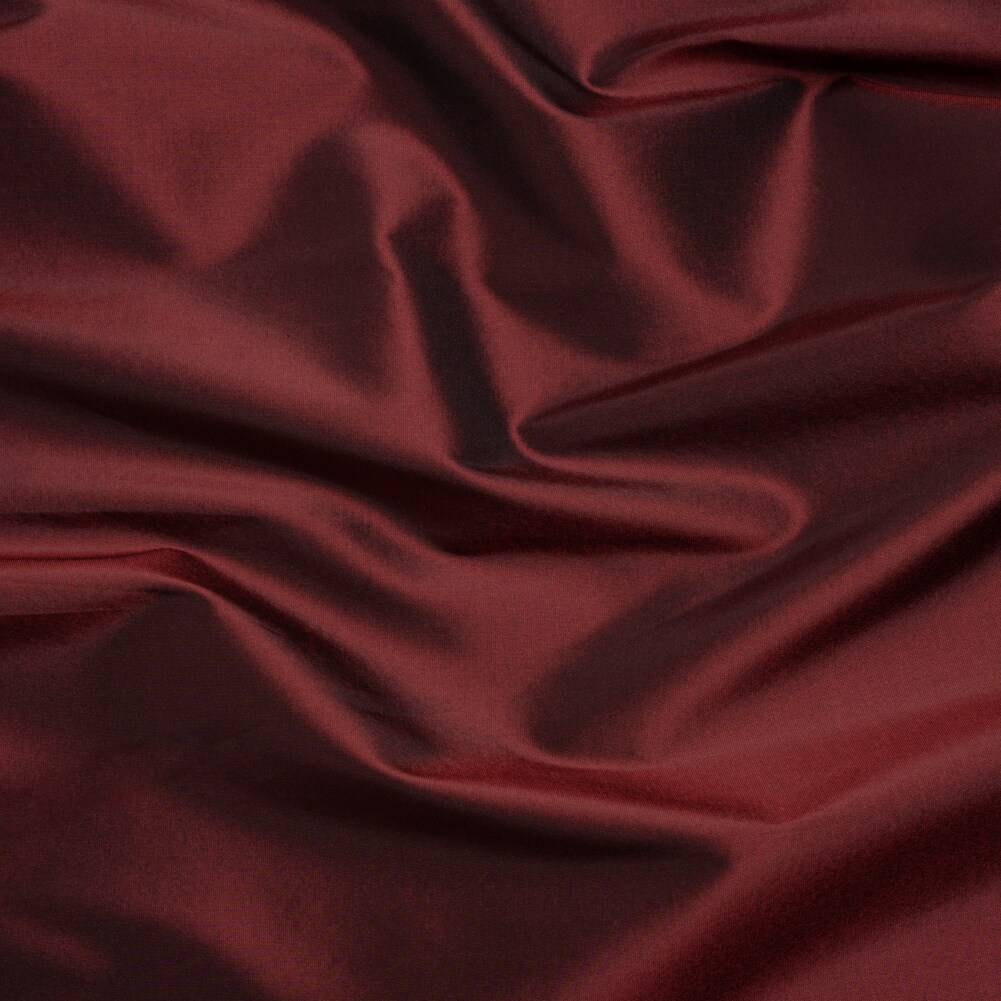 1 Yard Premium Silk Taffeta Fabric in Maroon Solid Silk 54 inch Width ...