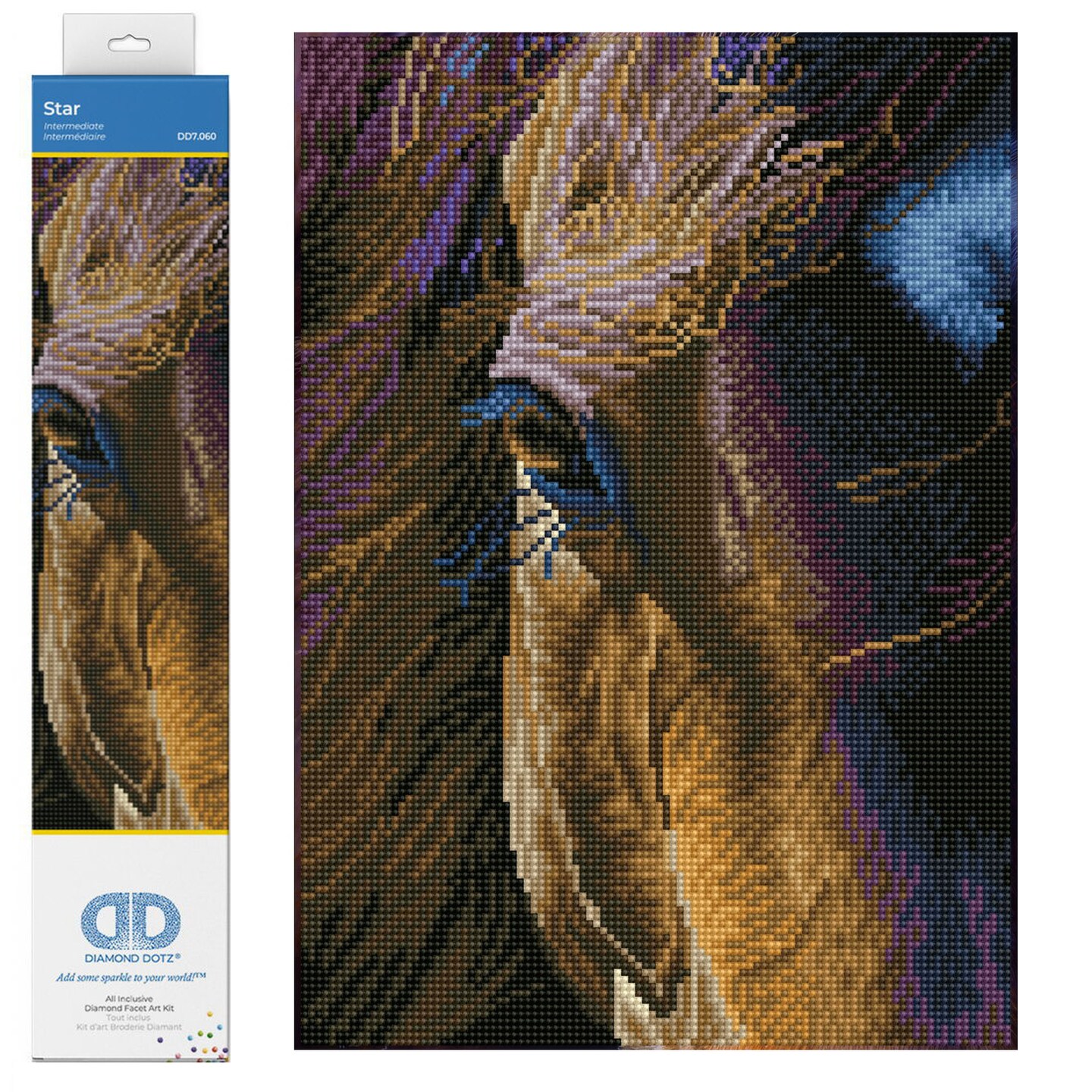 DIAMOND DOTZ ® - Star, Full Drill, Round Dotz, Diamond Painting Kits ...