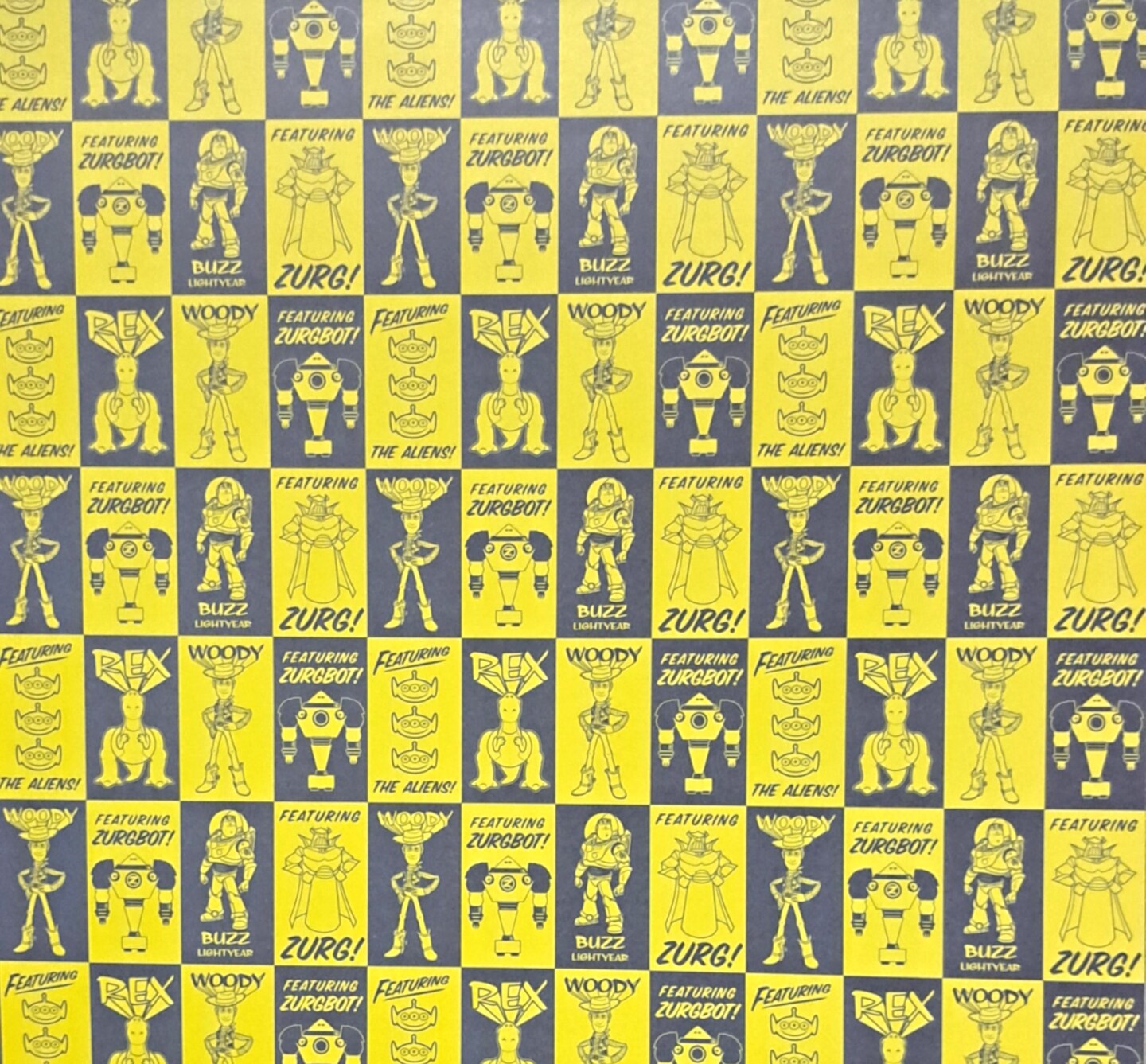 Disney Pixar Toy Story Character Squares 12x12 Scrapbook Paper | Michaels