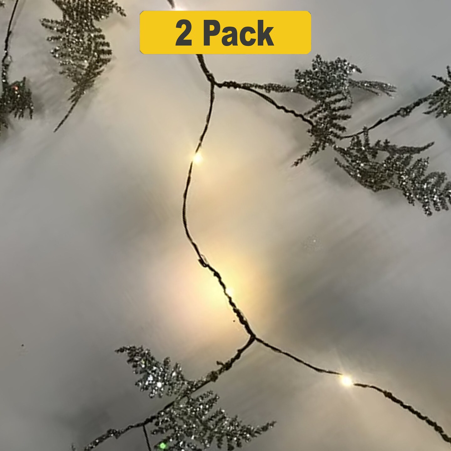 20 LED of Gold Iridescent Fern Fairy Lights For Christmas | Michaels