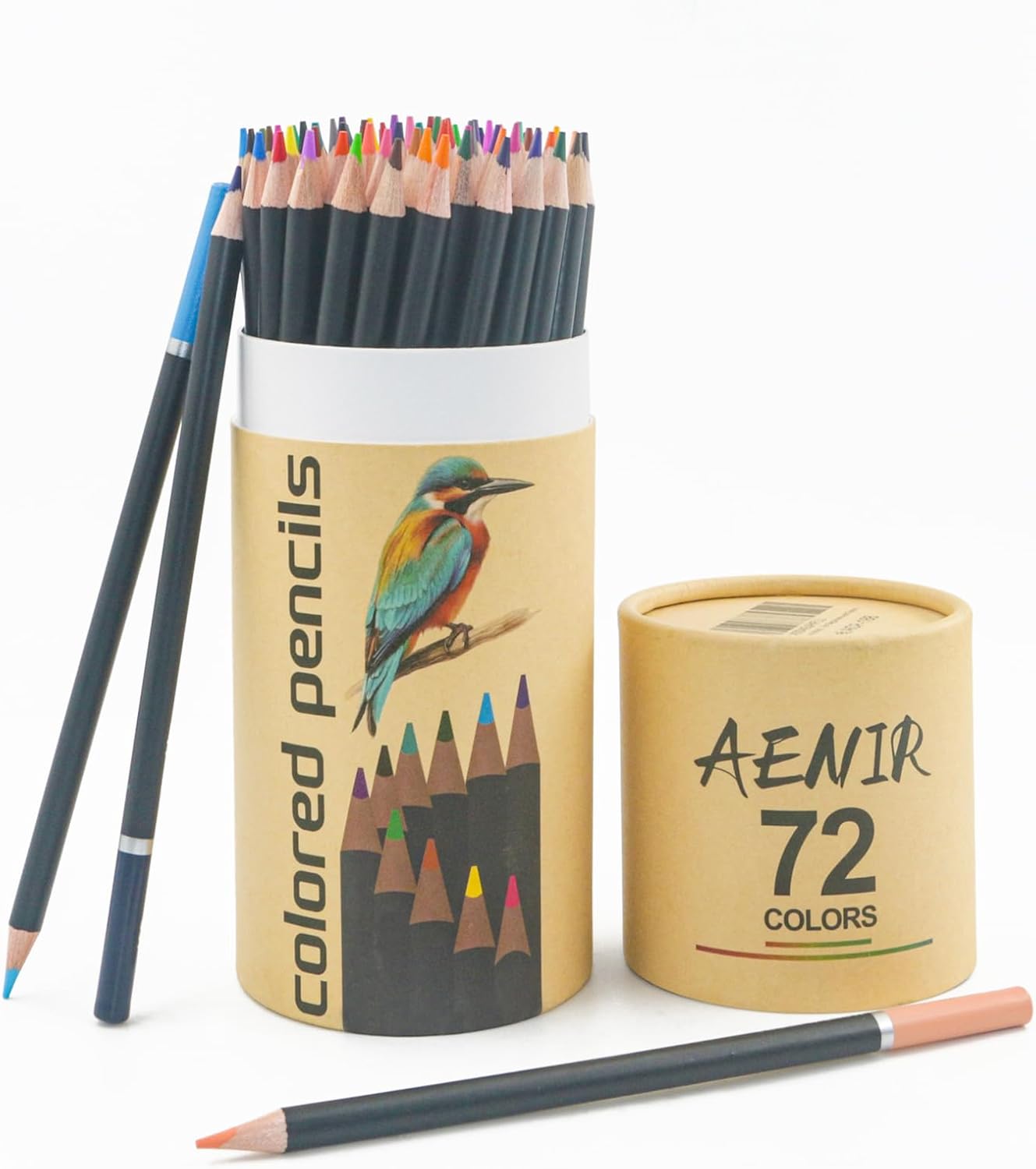 Colored Pencils for Adult Coloring Books, 72 Colors Drawing Pencils ...