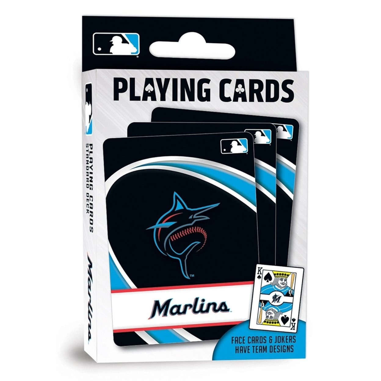 Miami Marlins Playing Cards 54 Card Deck Officially Licensed Mlb Fan Deck | Michaels