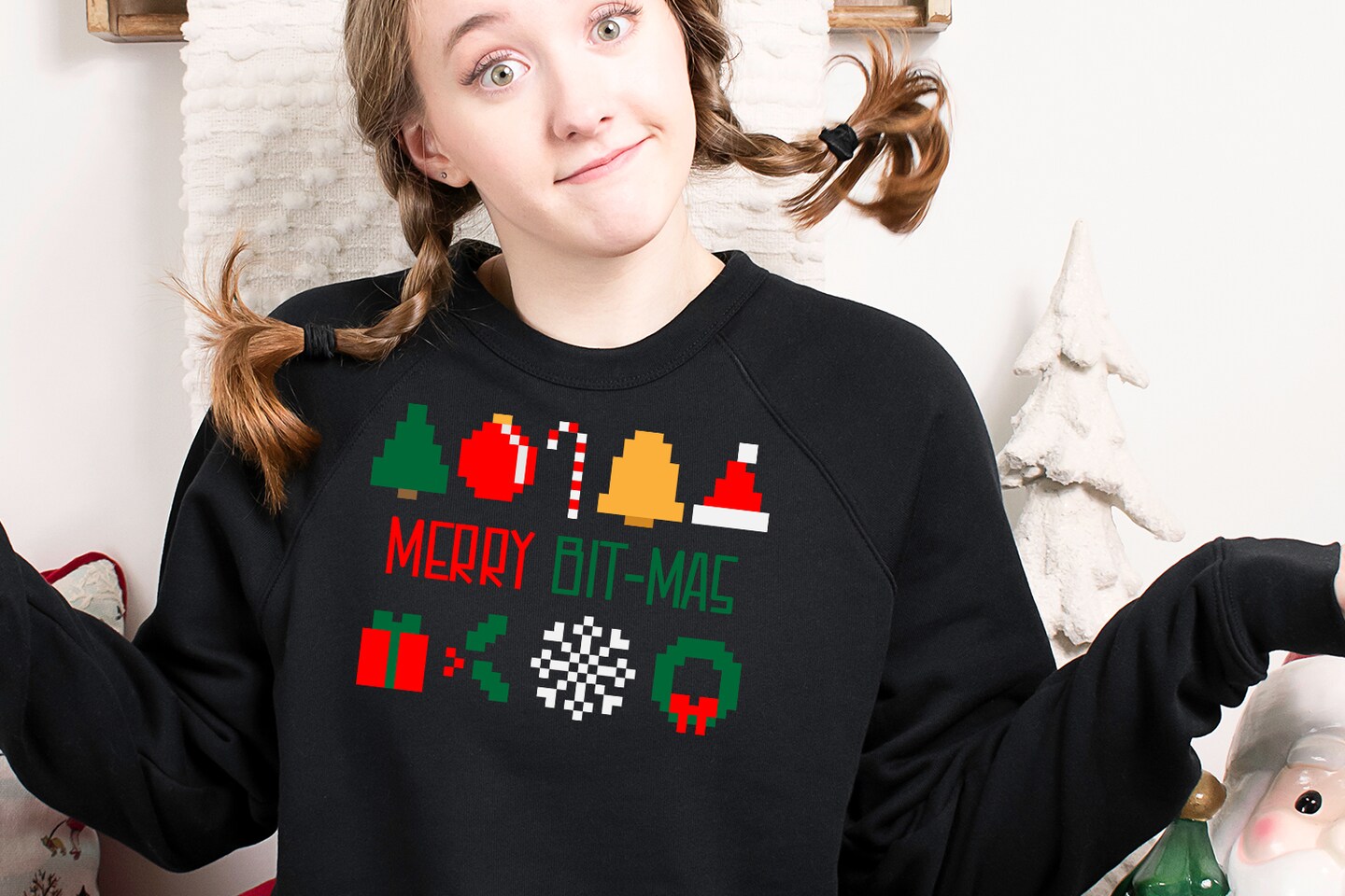 SVG FILE - 8 Bit Christmas SVG | MakerPlace by Michaels