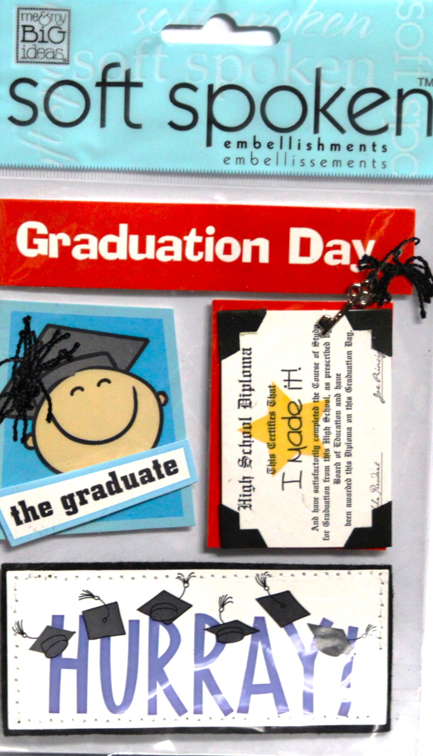 Me & My Big Ideas A Kid's Graduation Dimensional Stickers | Michaels