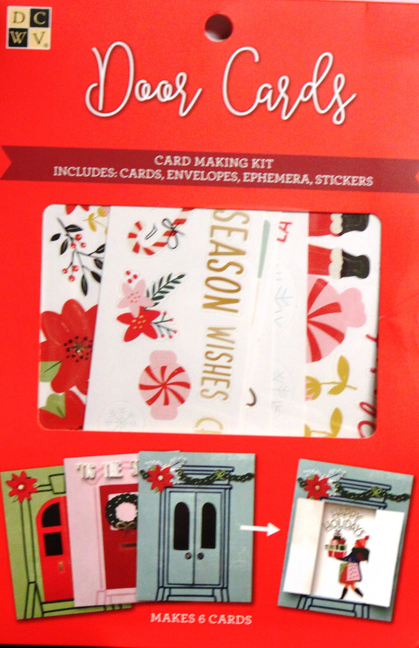DCWV Door Christmas Cards Kit | Michaels