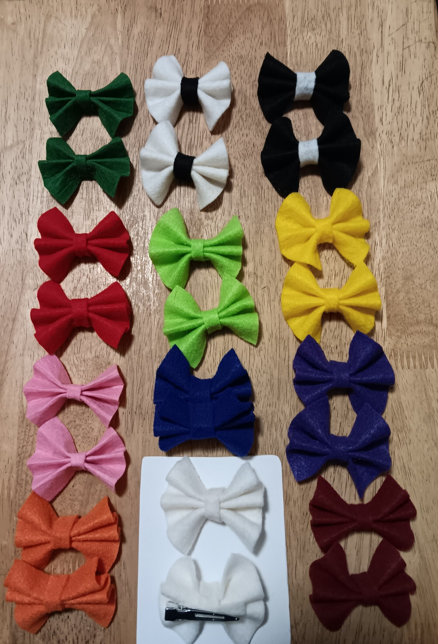 2 PC Girls, Toddlers, Babies 3 inch Hair Bows, Kids hair bows, Pig tail ...