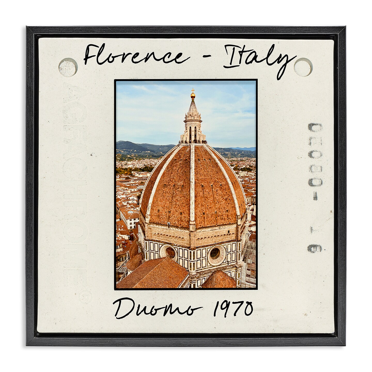Stupell Industries Florence Italy Travel View Floating Frame Design by ...