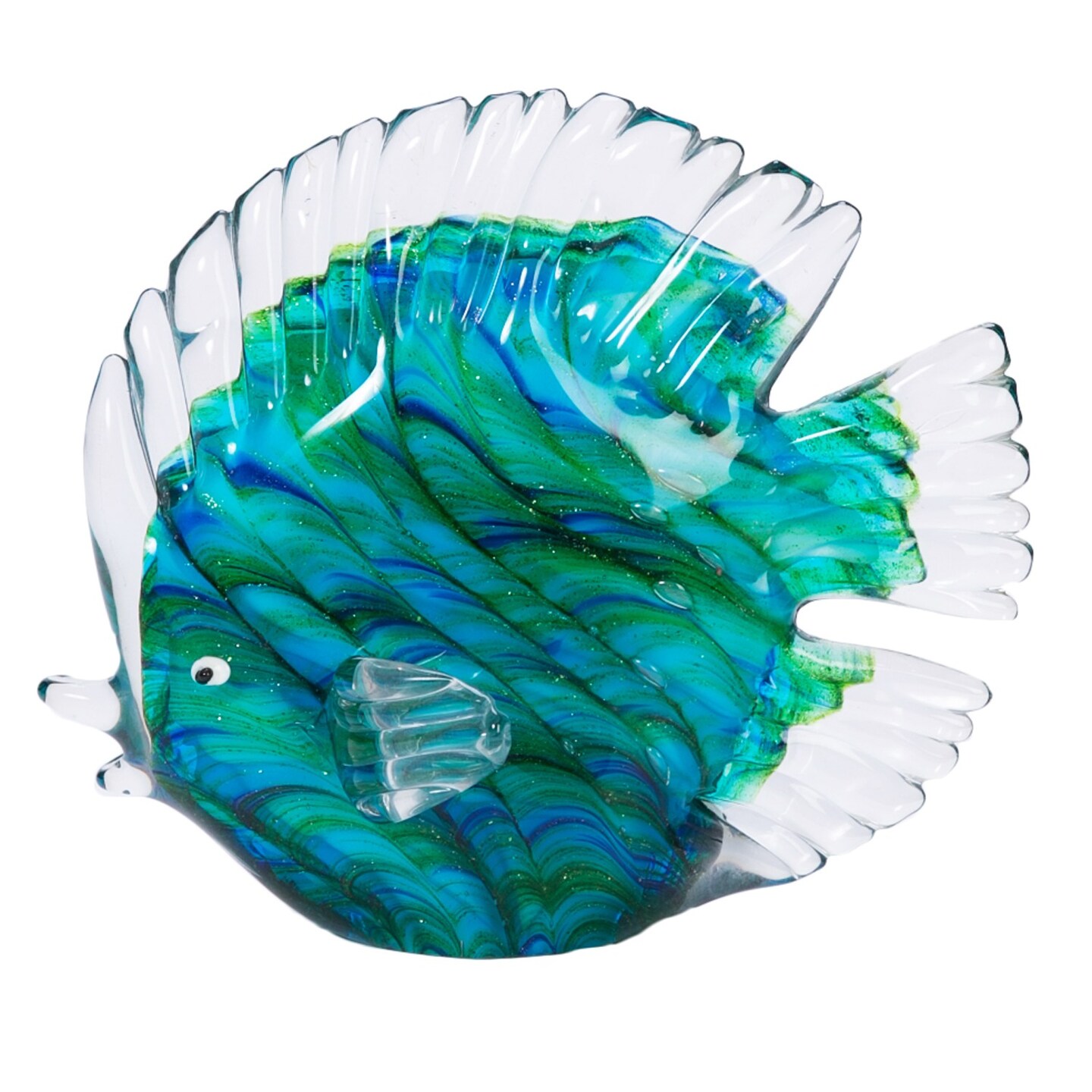 Swirled Tropical Fish Glass | Michaels