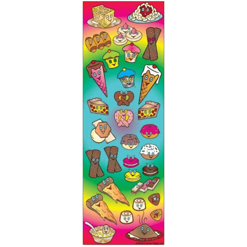 Mezonos Food Brachos Animated Stickers – Jewish Reward Stickers for ...