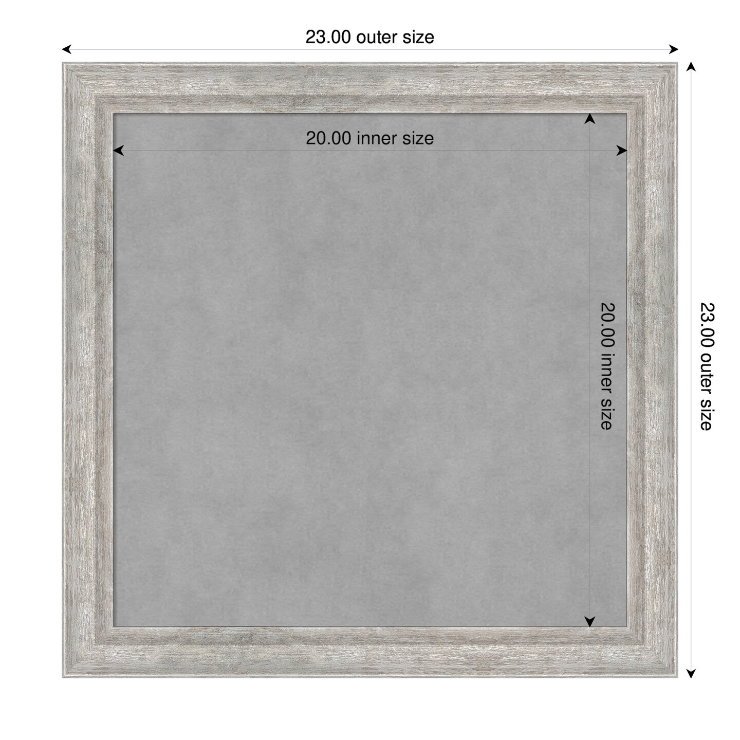 Angled Wood Framed Magnetic Board, Size: Board Size 20x20, Color ...