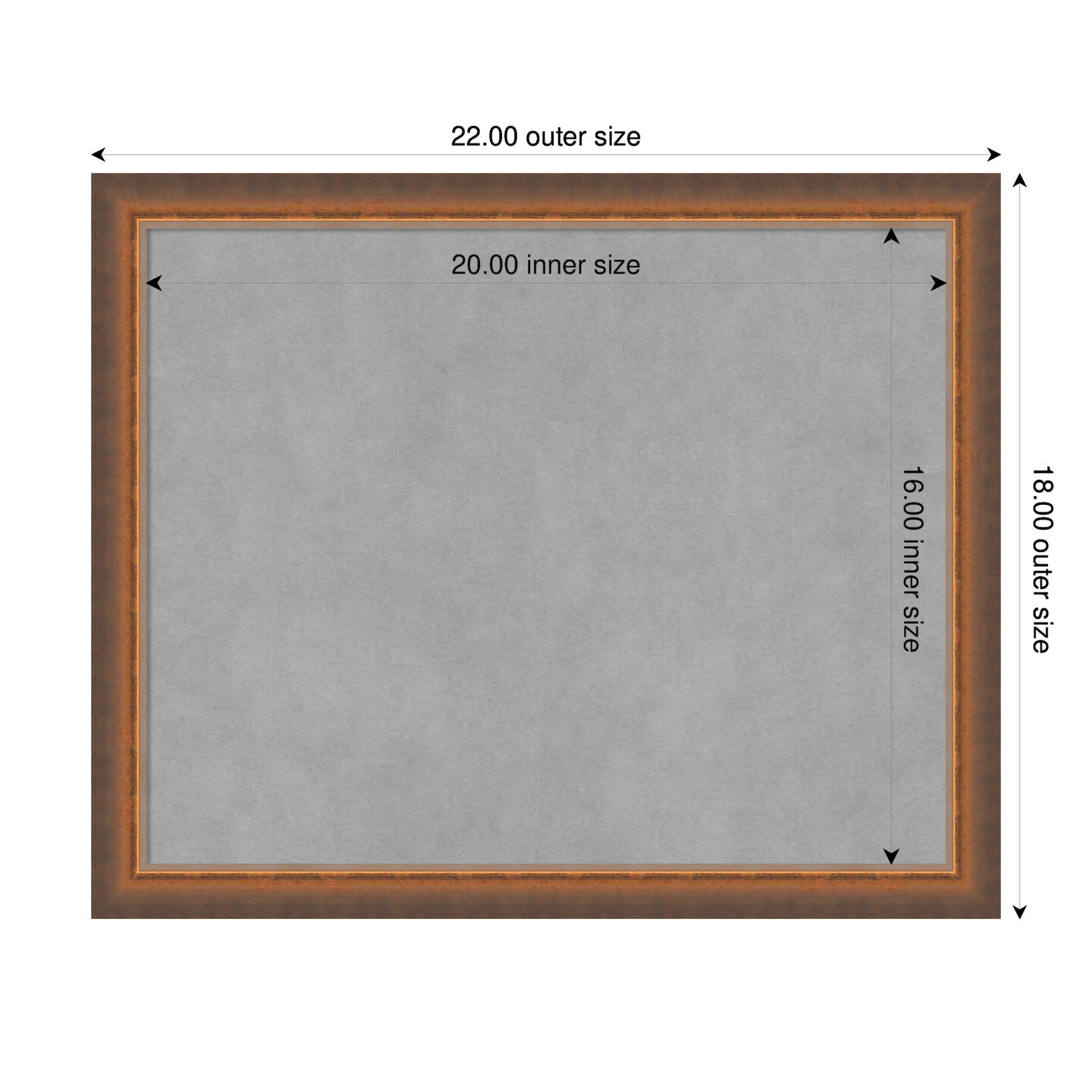 Two Tone Wood Framed Magnetic Board | Michaels