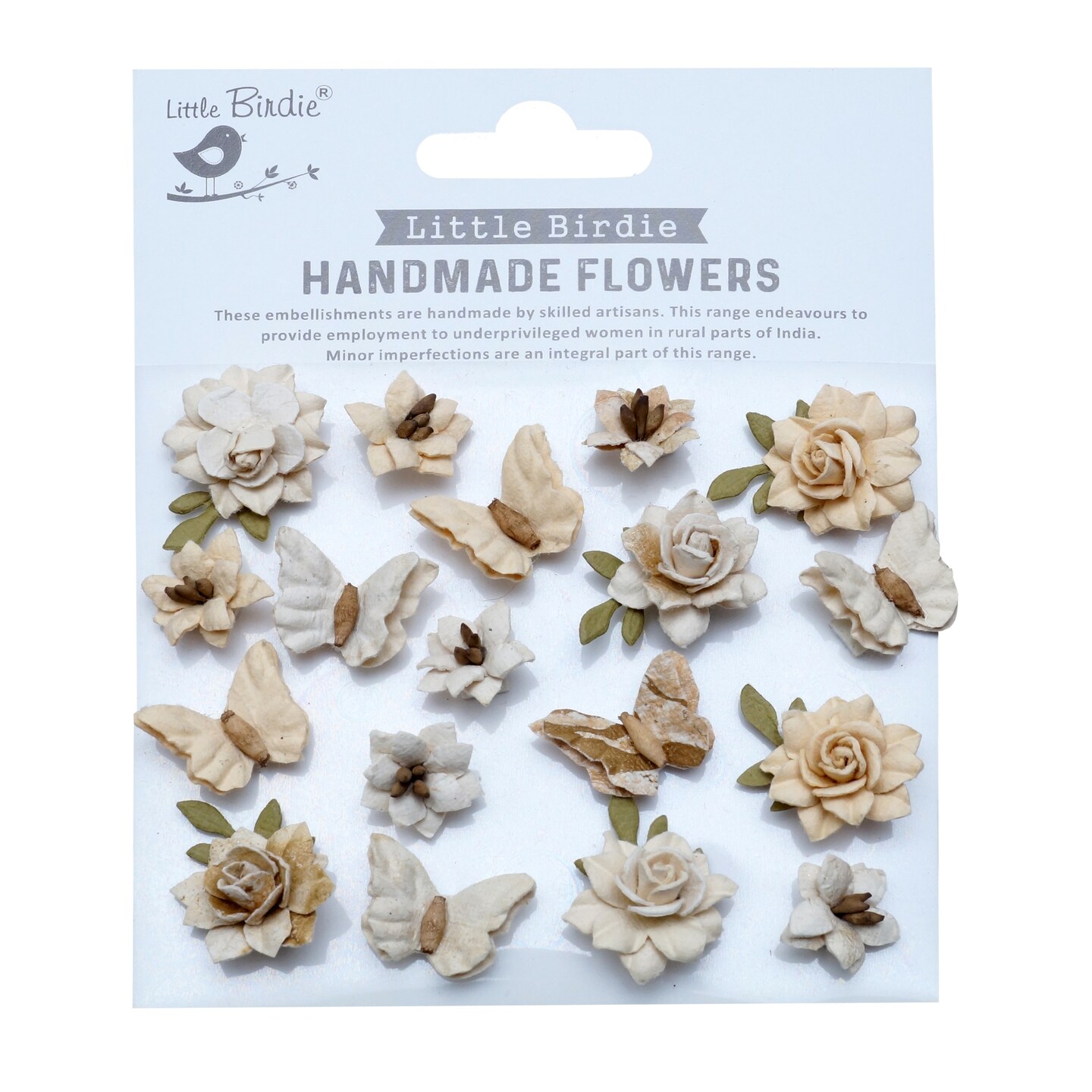 Little Birdie Cloria Paper Flowers 18/Pkg | Michaels