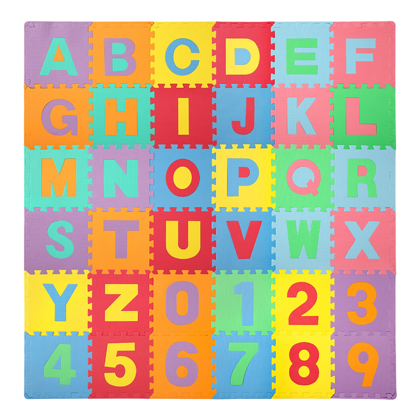 Easy Playhouse Soft Foam Floor Puzzle Tiles for Children, Non-toxic EVA ...