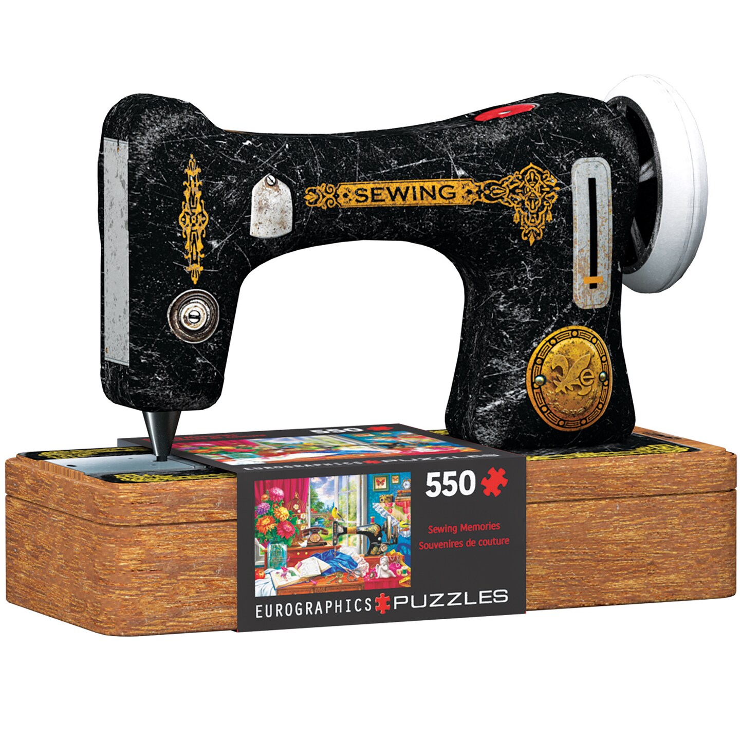 Eurographics: Puzzle Tin: Sewing Memories - 550 Piece Jigsaw ...