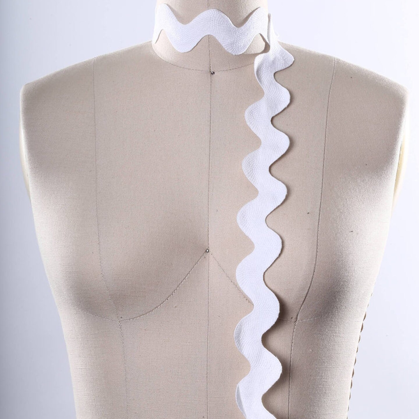 1 Yard White Ric Rac Jumbo Cotton Ribbon Trim 1 Inch | Michaels