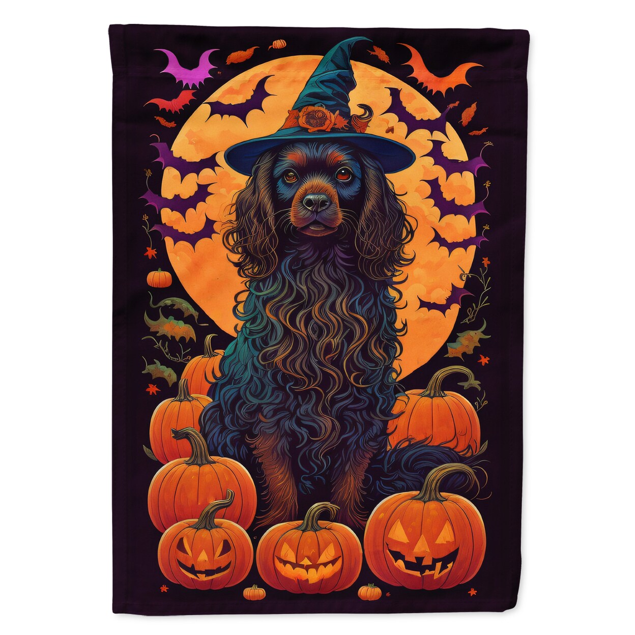 Boykin Spaniel Witchy Halloween House Flag | Michaels