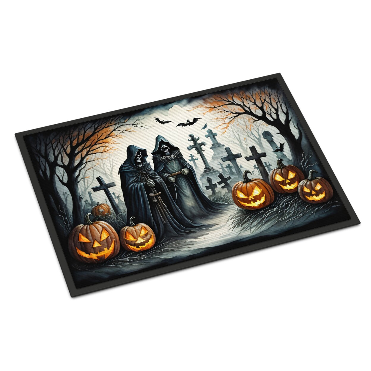 The Grim Reaper Spooky Halloween Indoor Or Outdoor Mat 24X36 | Michaels