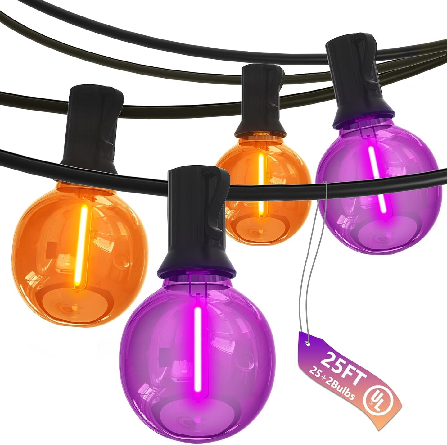 25FT G40 LED Outdoor Halloween String Lights | Michaels