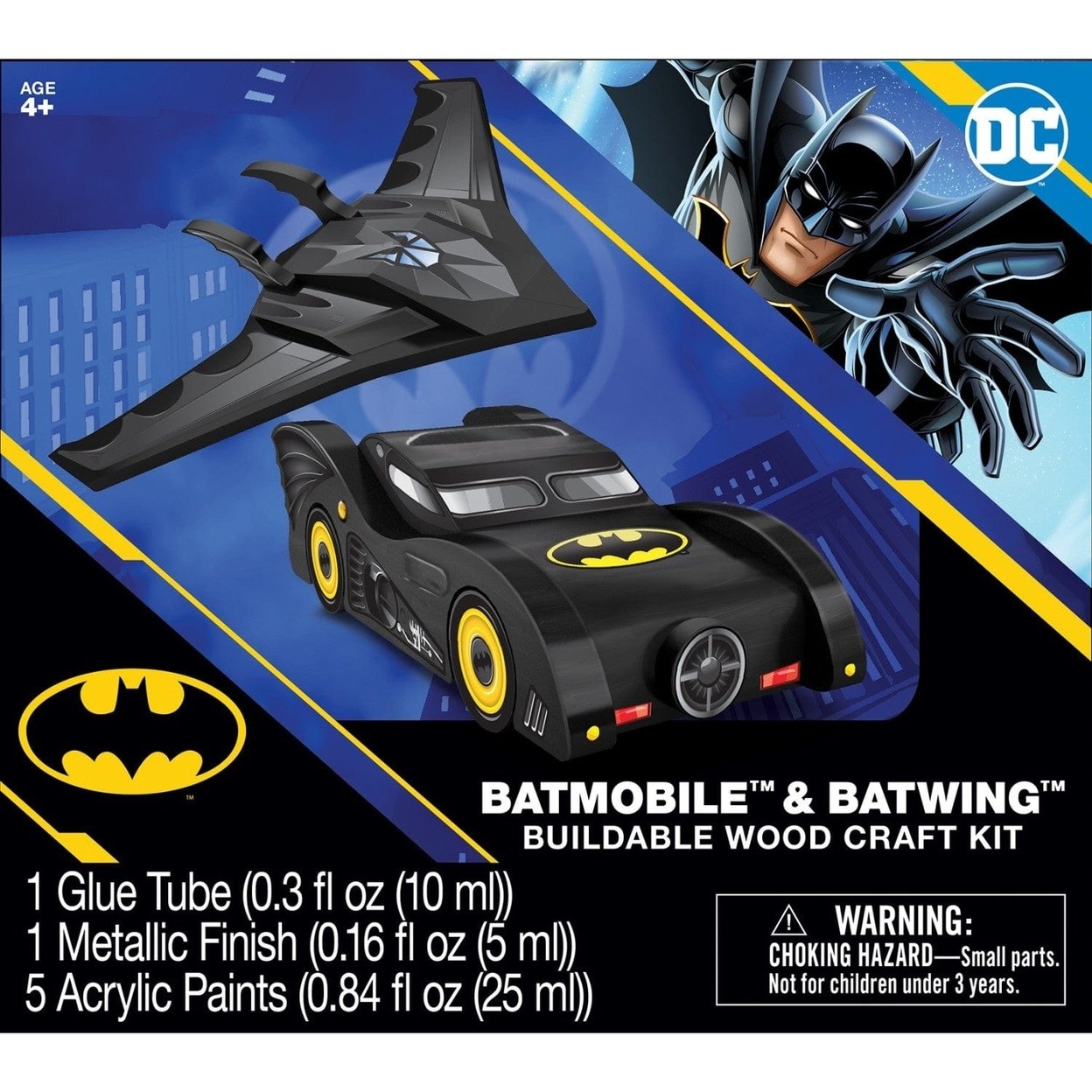 Batman - Batmobile And Batwing Wood Craft Kit | Michaels
