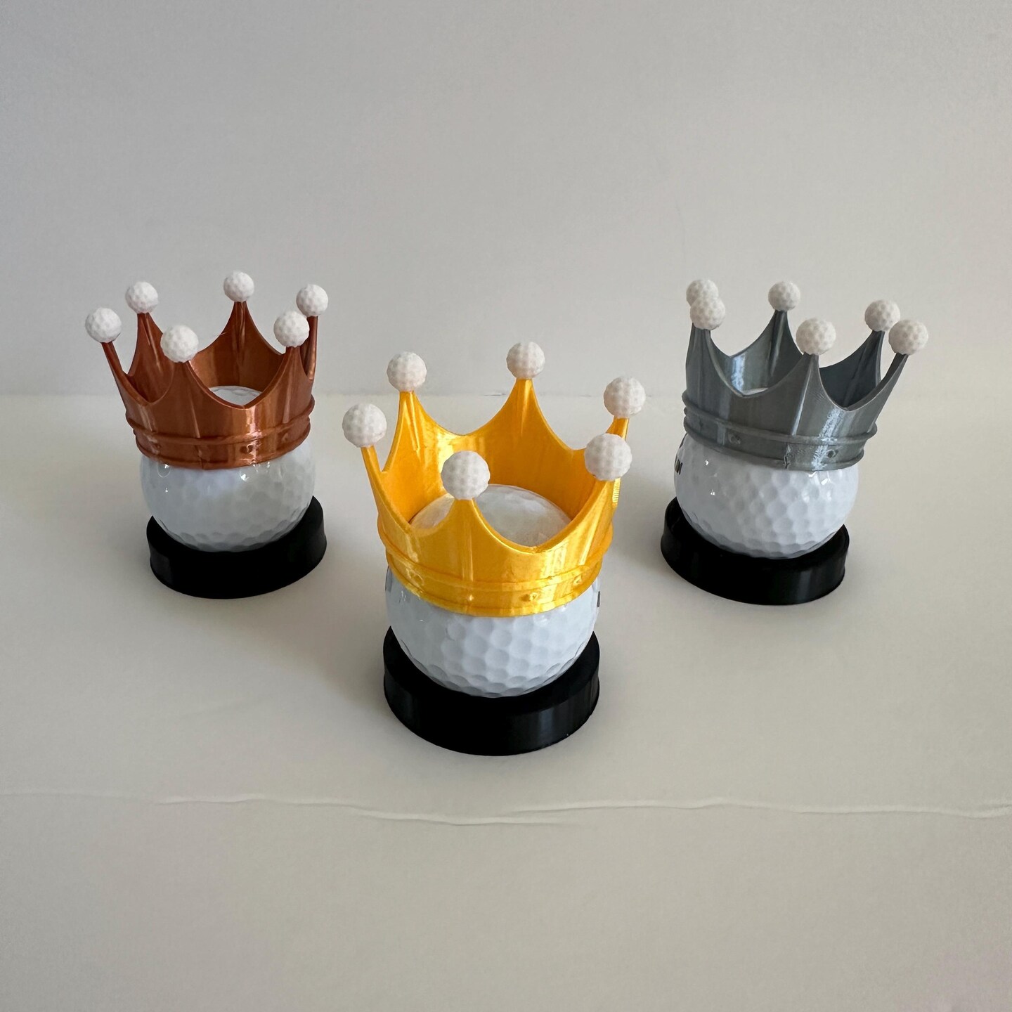Crown Golf Trophies, Golf Ball Display, Prizes for Golf Tournaments And ...