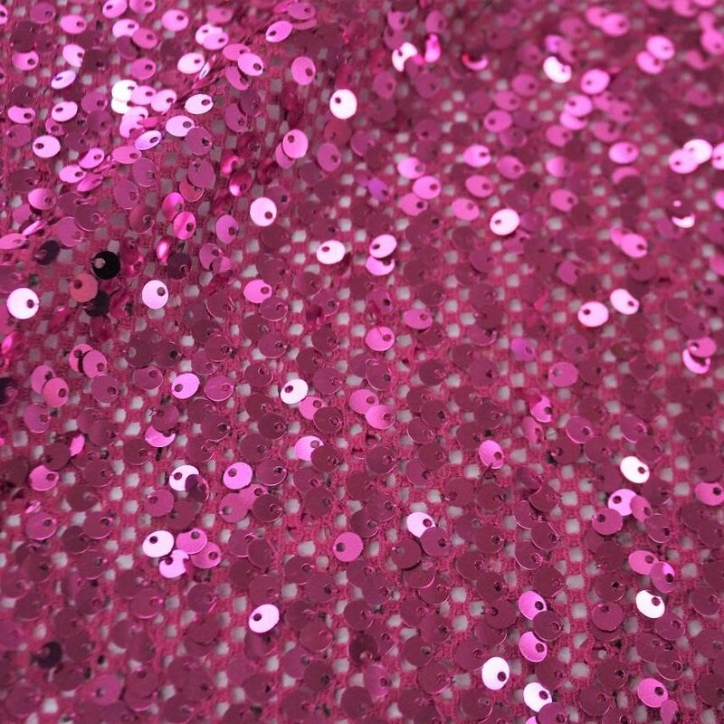 1 Yard Crescendo Stretch Netting Sequin Fabric 2-Way Stretch Flair ...