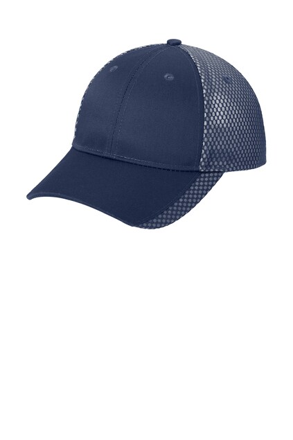 Port Authority® Two Color Mesh Back Cap Structured Mid Profile Cap with ...