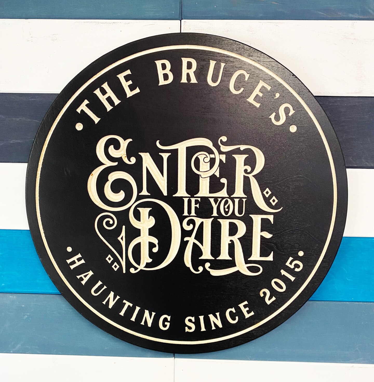 Custom Halloween Enter If You Dare Sign | MakerPlace by Michaels