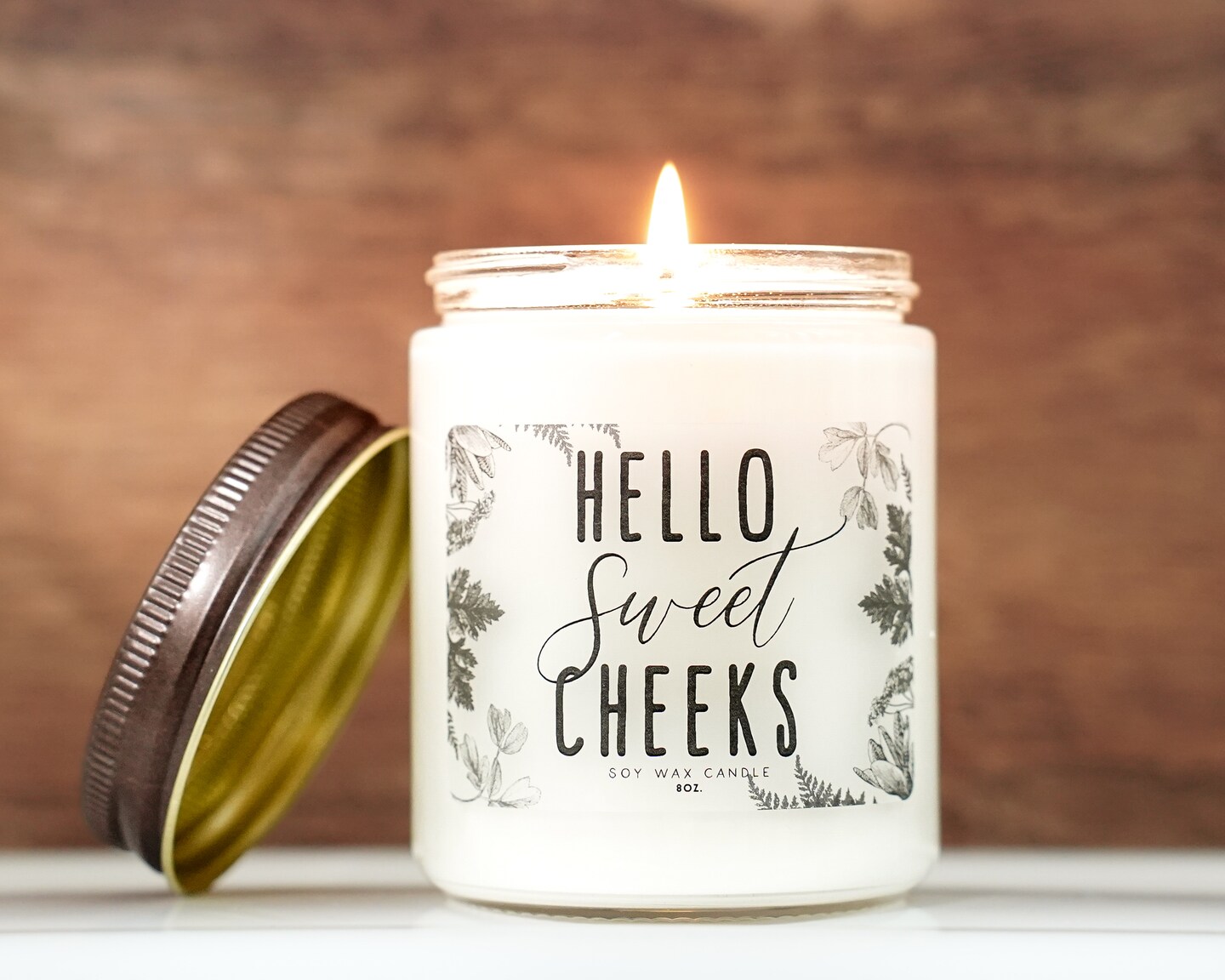 Hello Sweet Cheeks Funny Bathroom Candle | MakerPlace by Michaels