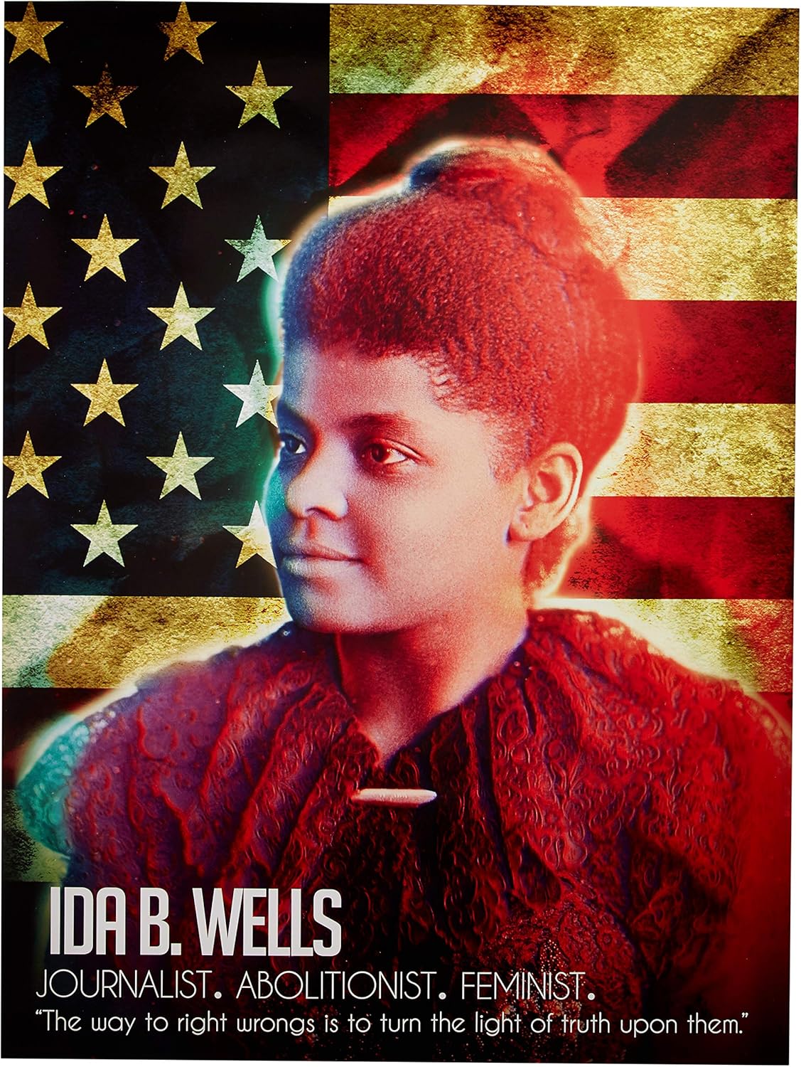 Ida B Wells Poster Turn The Light of Truth Upon Them Quote, 18"x24 ...