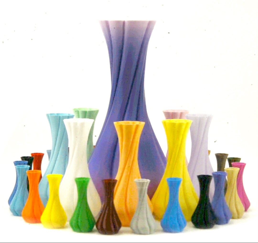 Modern Spiral twisted vase for home decor and wedding venue for dried ...
