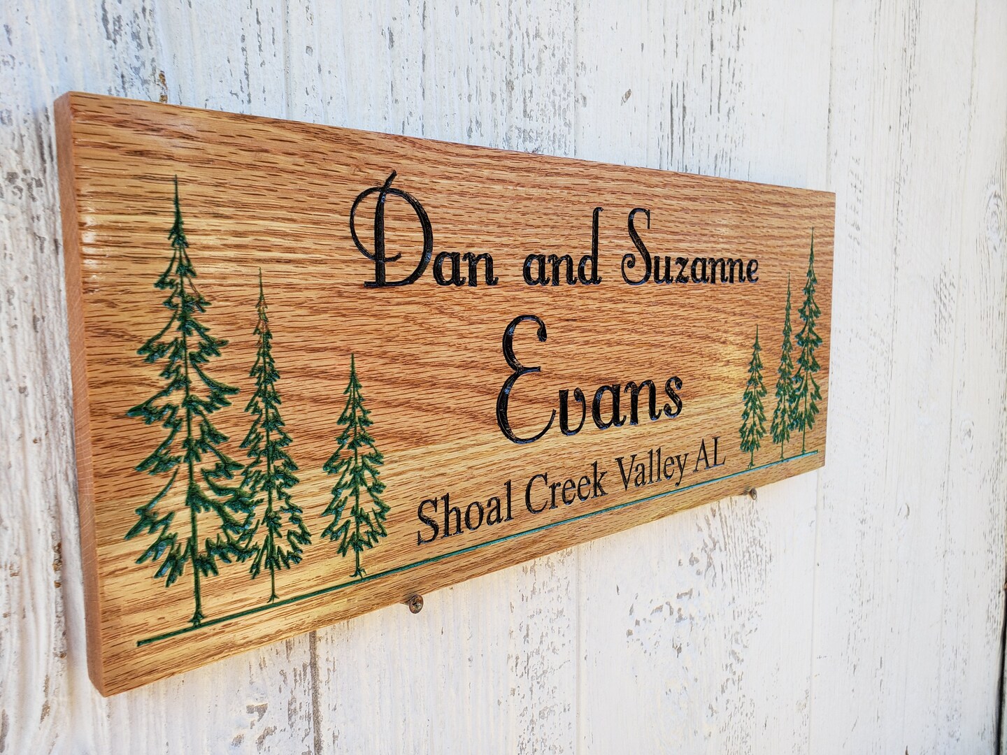 Custom Wood Signs | Stained Wood Sign with Your Personalized Quote ...