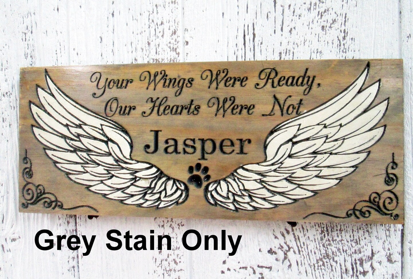 Your Wings Were Ready Memorial Sign - Family or Loved One remembrance ...