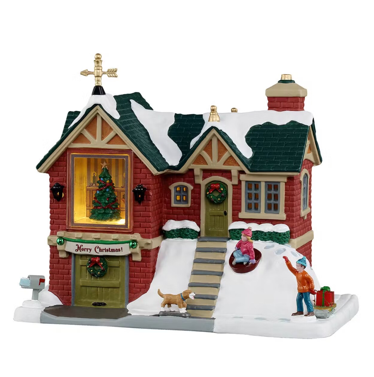 The Little Brick House - Lemax Caddington Village | Michaels