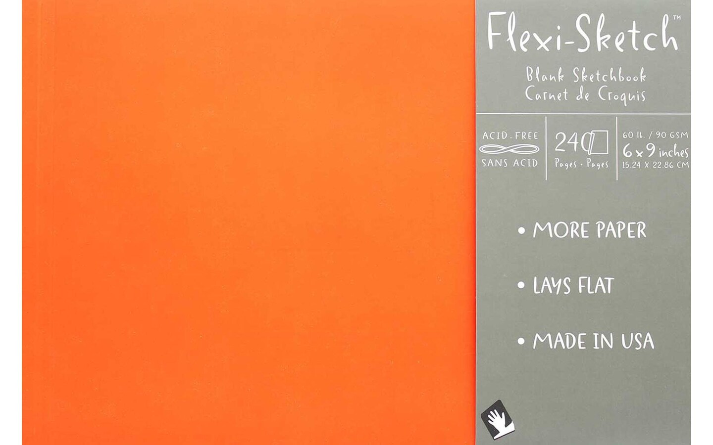 Speedball Flexi Sketch Book 6x9 Mandarin | Michaels