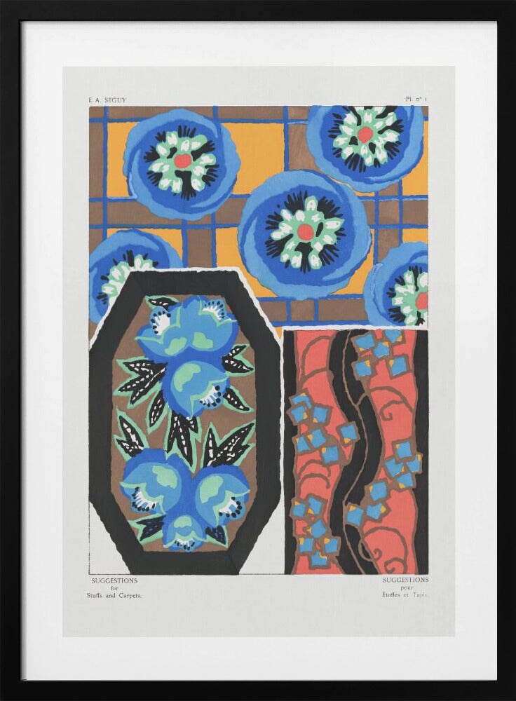 Pattern 01 by Emile Alain Seguy Framed Art | Michaels