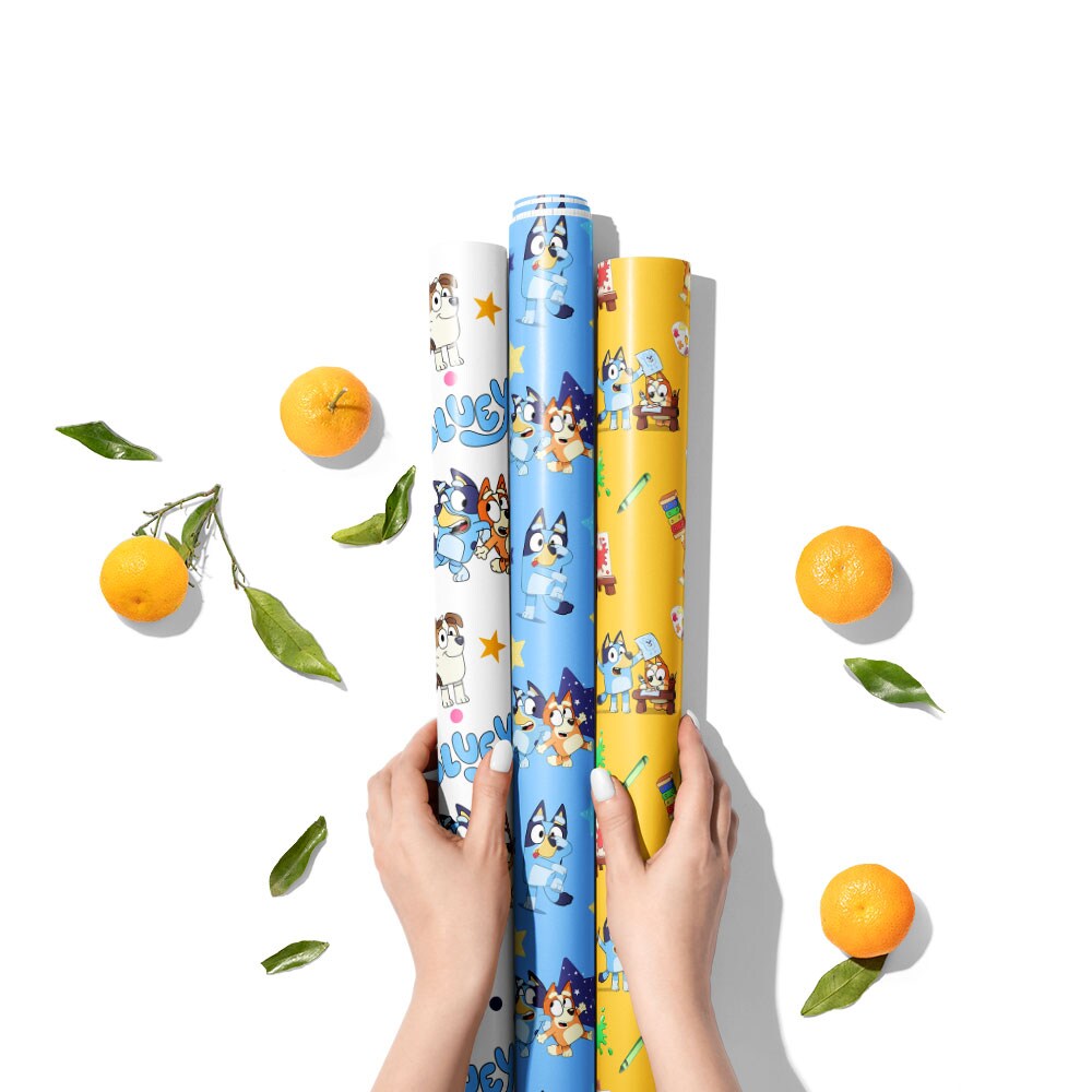 Bluey Wrapping Paper 58x23 Inches Roll | MakerPlace by Michaels
