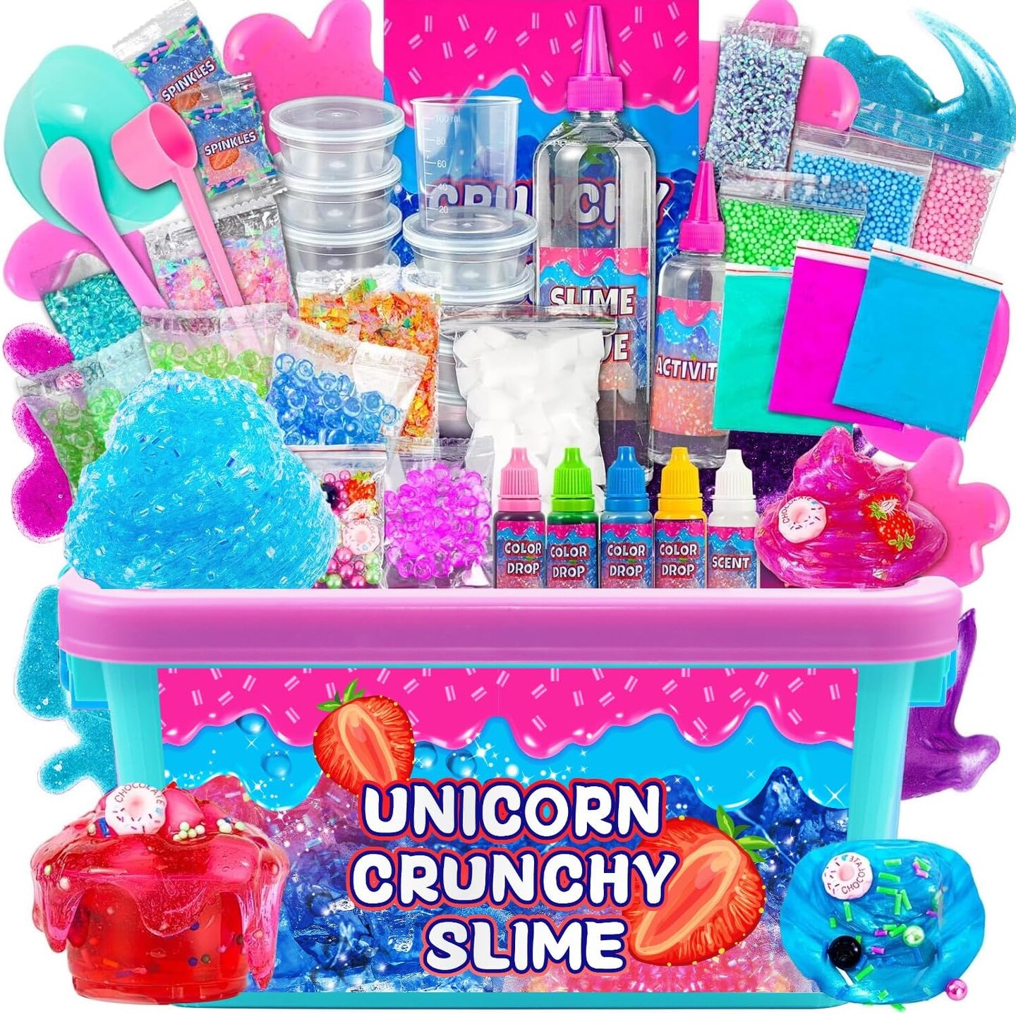 Unicorn Crunchy Slime Kit | Michaels
